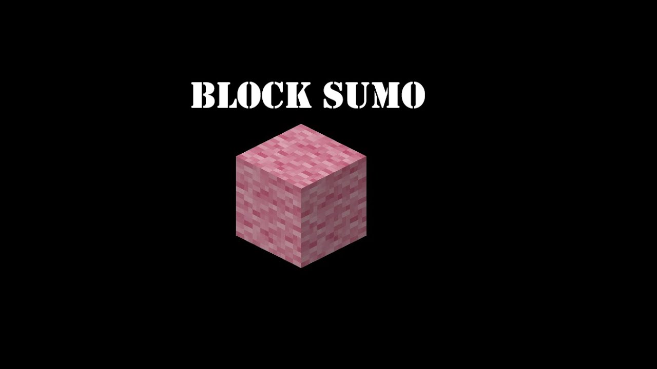 Minecraft block sumo with my friends - YouTube