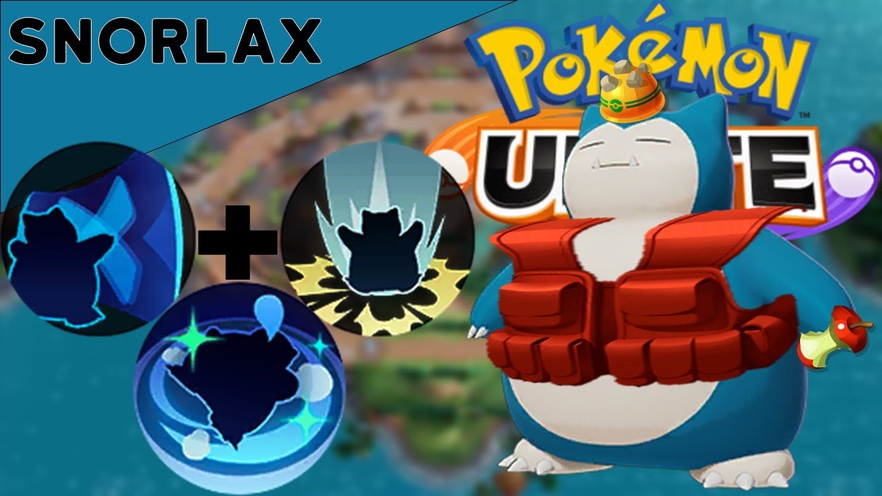 Snorlax Mejor Build! Cuerpo Pesado + Bloqueo! | Pokémon Unite - YouTube