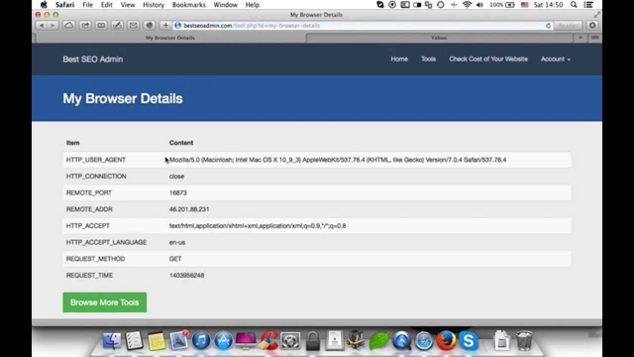 How to Check My Browser Details - YouTube