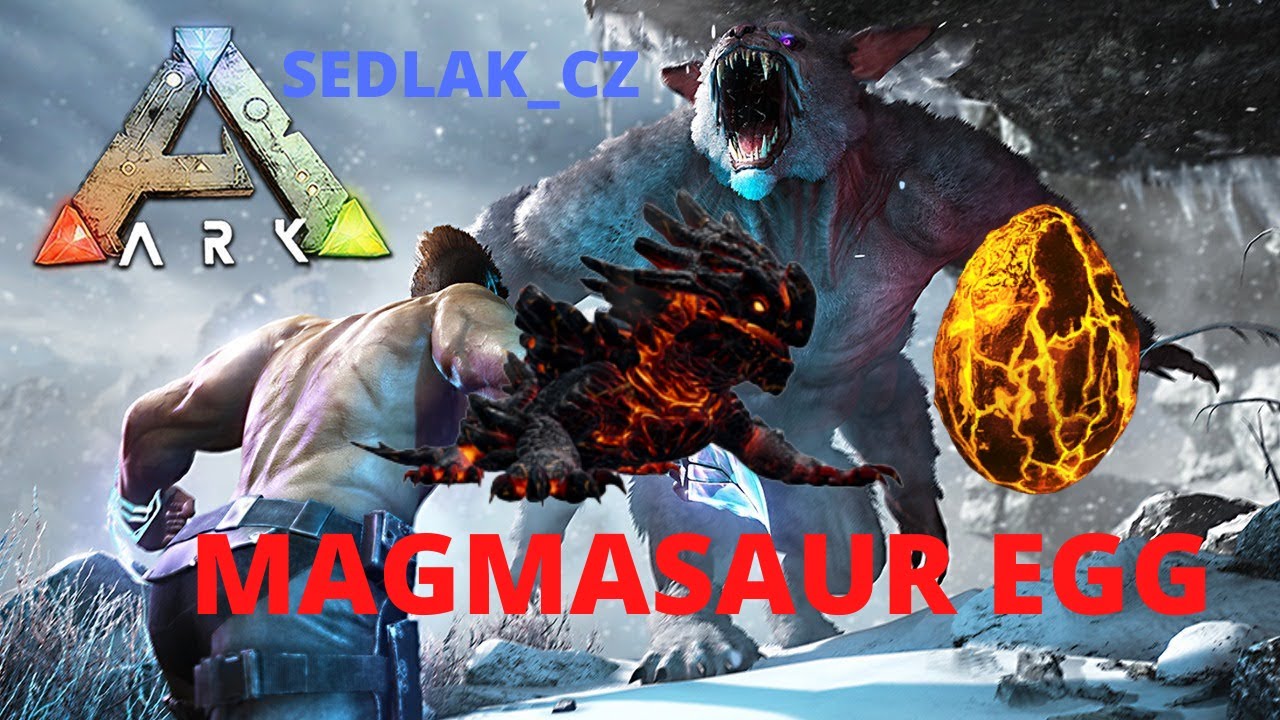 Ark survival evolved Genesis # 16 Magmasaur EGG - YouTube