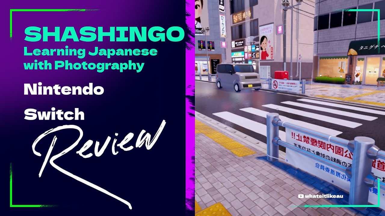 Shashingo: Learn Japanese with Photography Switch Review - YouTube