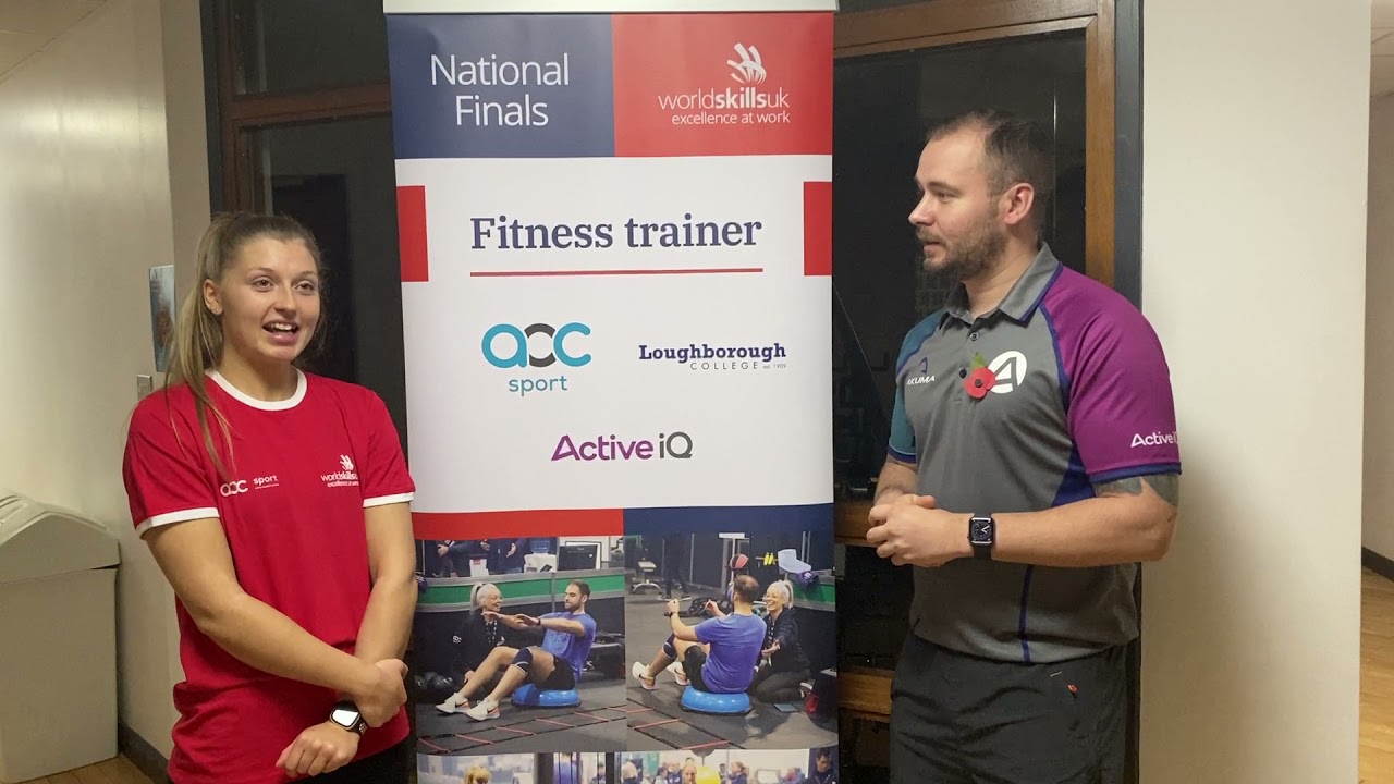 Interview with Anna Crowley City of Glasgow College at Worldskills AoC Fitness Trainer ...