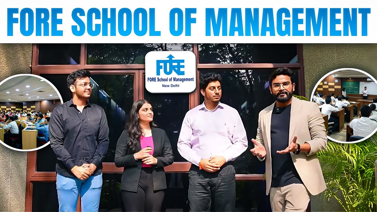 Life at FORE Delhi campus | Reality of MBA life revealed by FORE ...