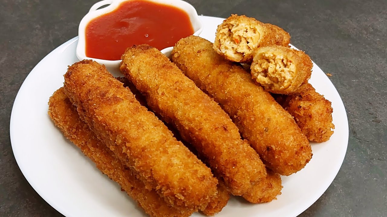Chìcken Cheese Fingers - Chicken Fingers recipe - Ramadan Special - YouTube