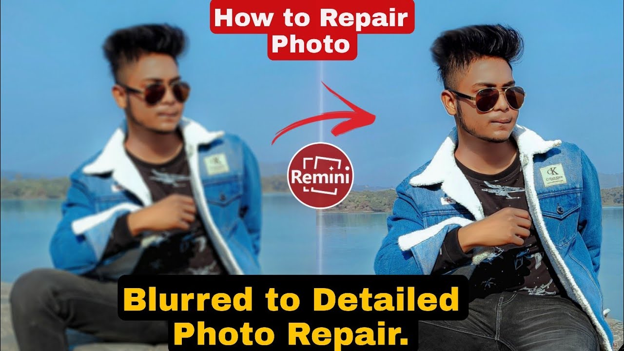 detailed Photo Editing Tutorial in remini app - YouTube