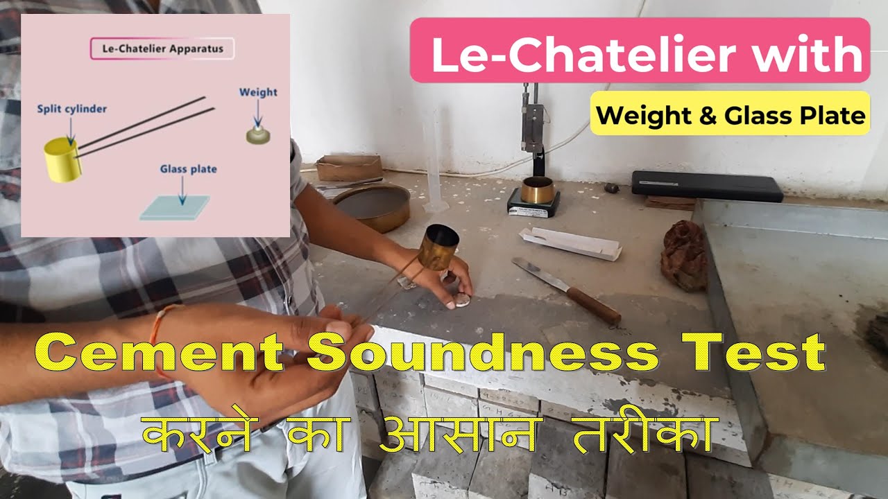 Cement Soundness Test by Le-Chatelier Method as per is 4031 part-3 # ...