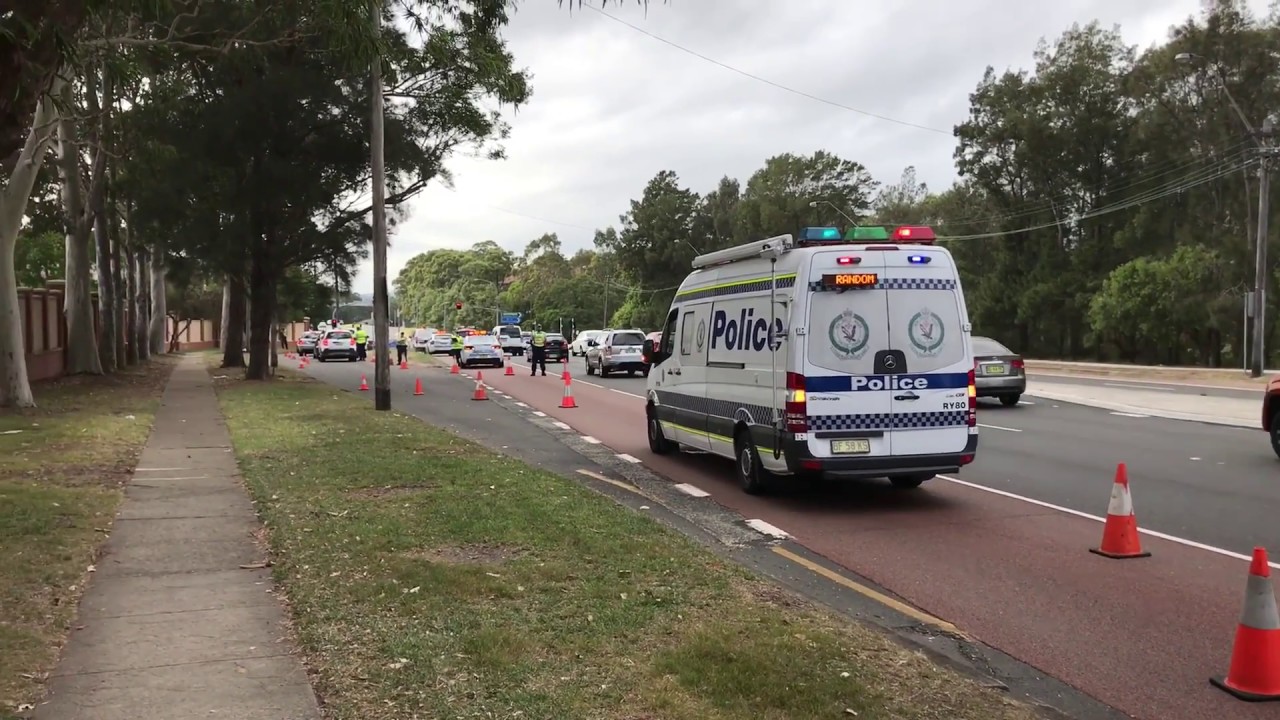 Ryde LAC Conducting RBT on Victoria Road! - YouTube