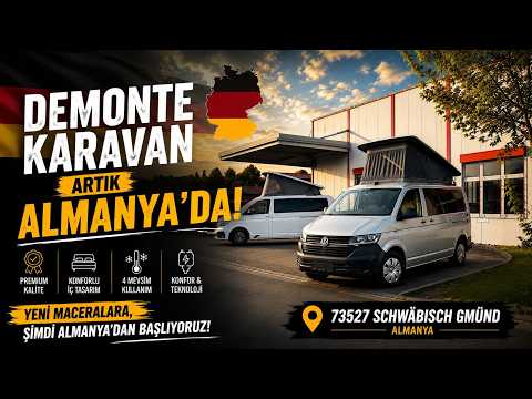 Almanya Fabrikamızda İlk Karavan Tanıtımı | Yeni Özellikleriyle VW Transporter T6.1 Cappadocia
