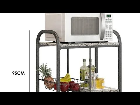 FRUTEIRA RACK MULTIUSO TULIPA PT PRATA 2C GR 5067.03 - YouTube
