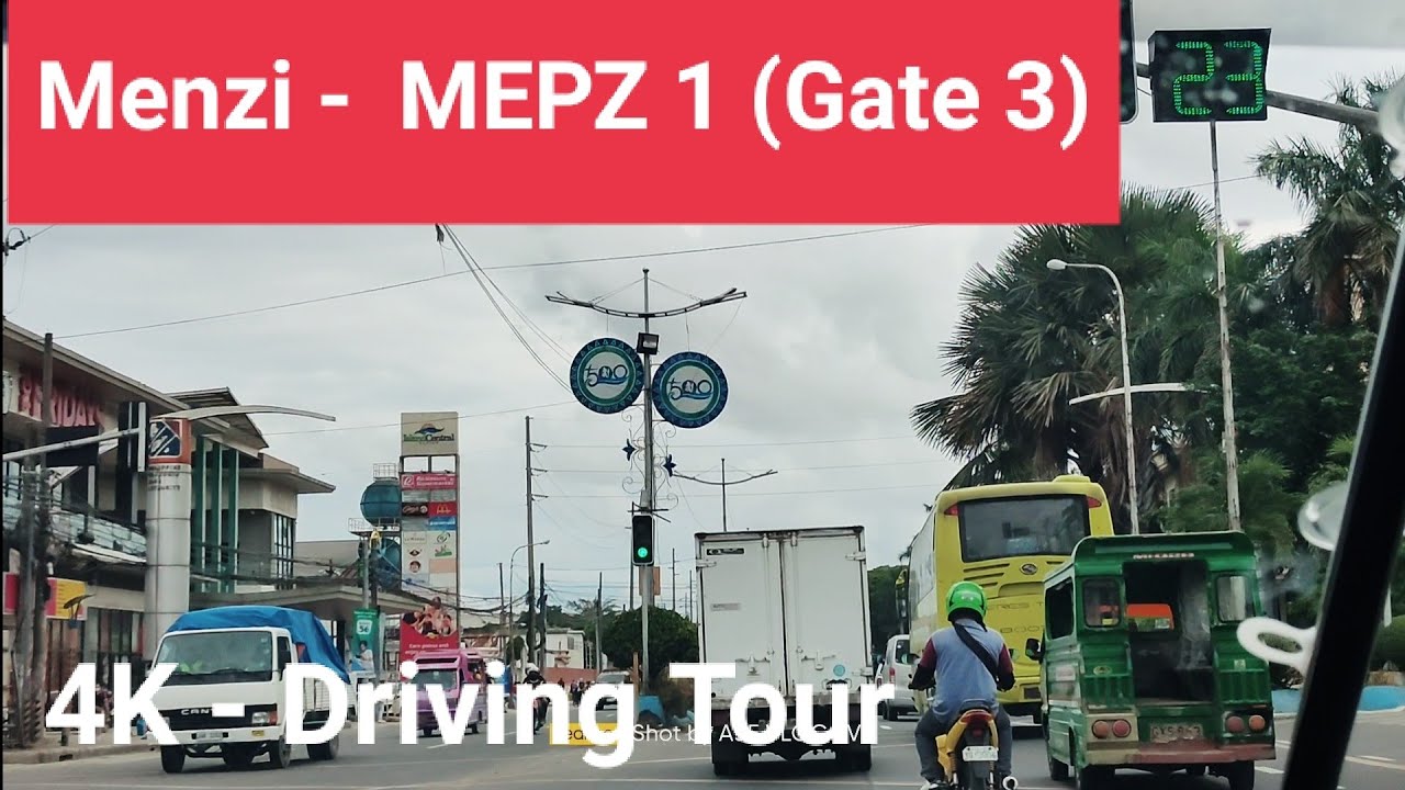 Menzi to Mepz 1 Gate 3, Lapu Lapu City, Cebu, Philipines I Driving Tour ...