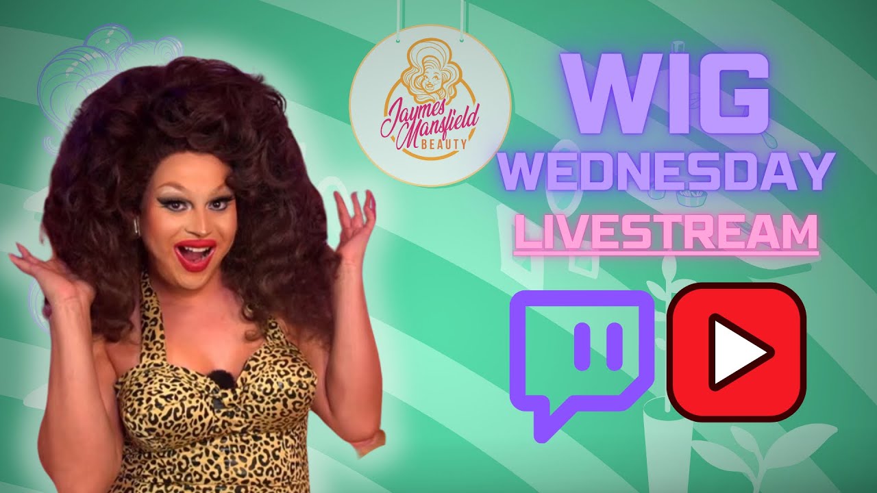 Wig Wednesday: Styling the "Country Diva Brown" Wig by Jaymes Mansfield Beauty - YouTube
