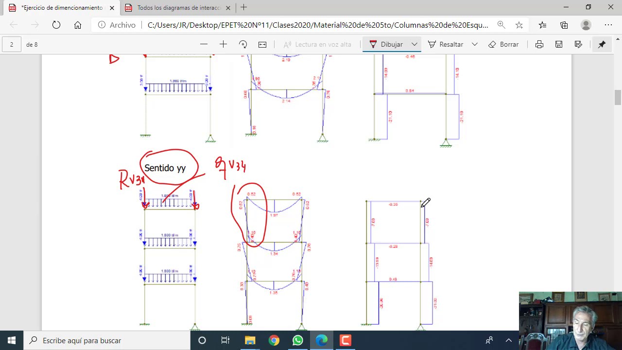 Dimensionamiento de columna de esquina - YouTube