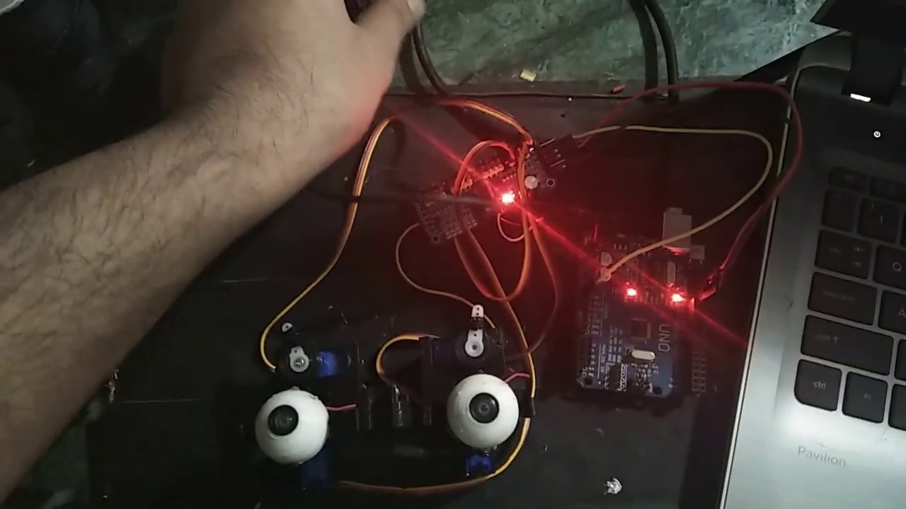 Advanced Robotic Articulated Eye Mechanism (AEAM) - [Part-1] - YouTube