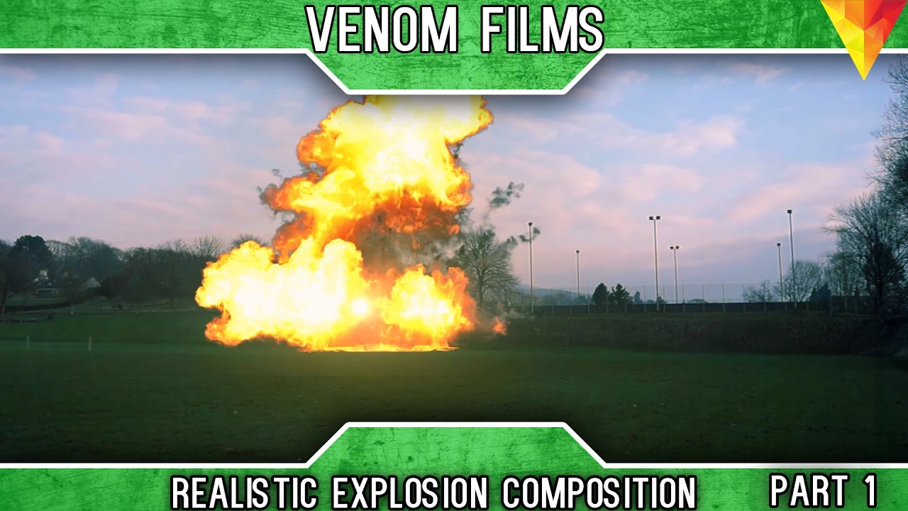 Realistic Explosion Composition Part 1 l Hitfilm 4 Express - YouTube