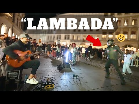 “When A Biker Dances The LAMBADA 😱🔥”