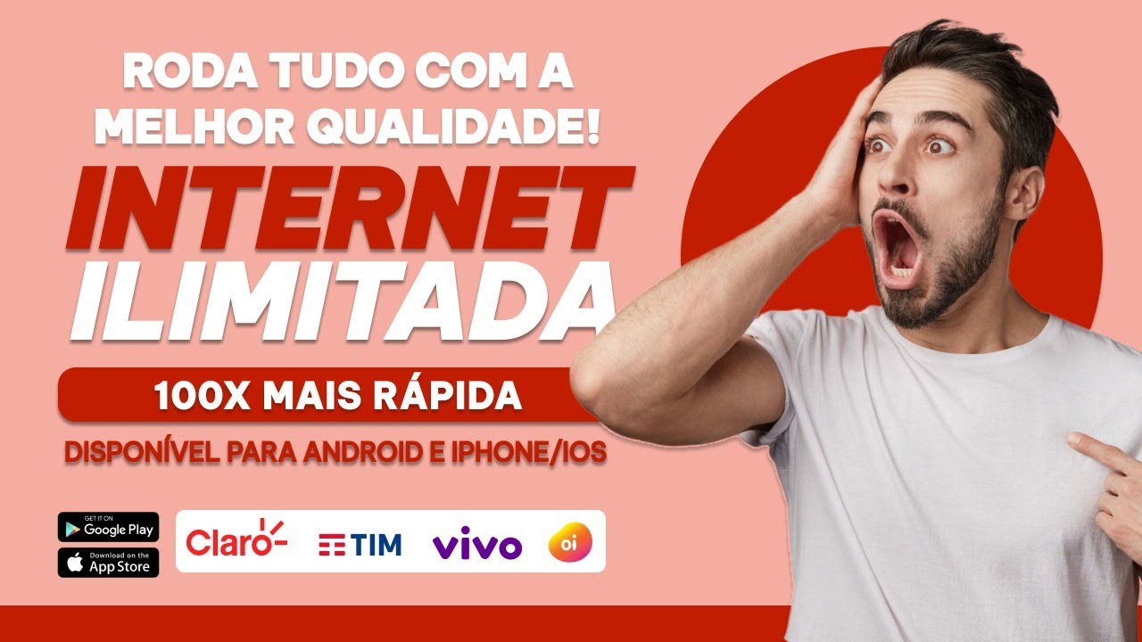 🚀📱 - INTERNET ILIMITADA para ANDROID e IOS!!⚡ - YouTube