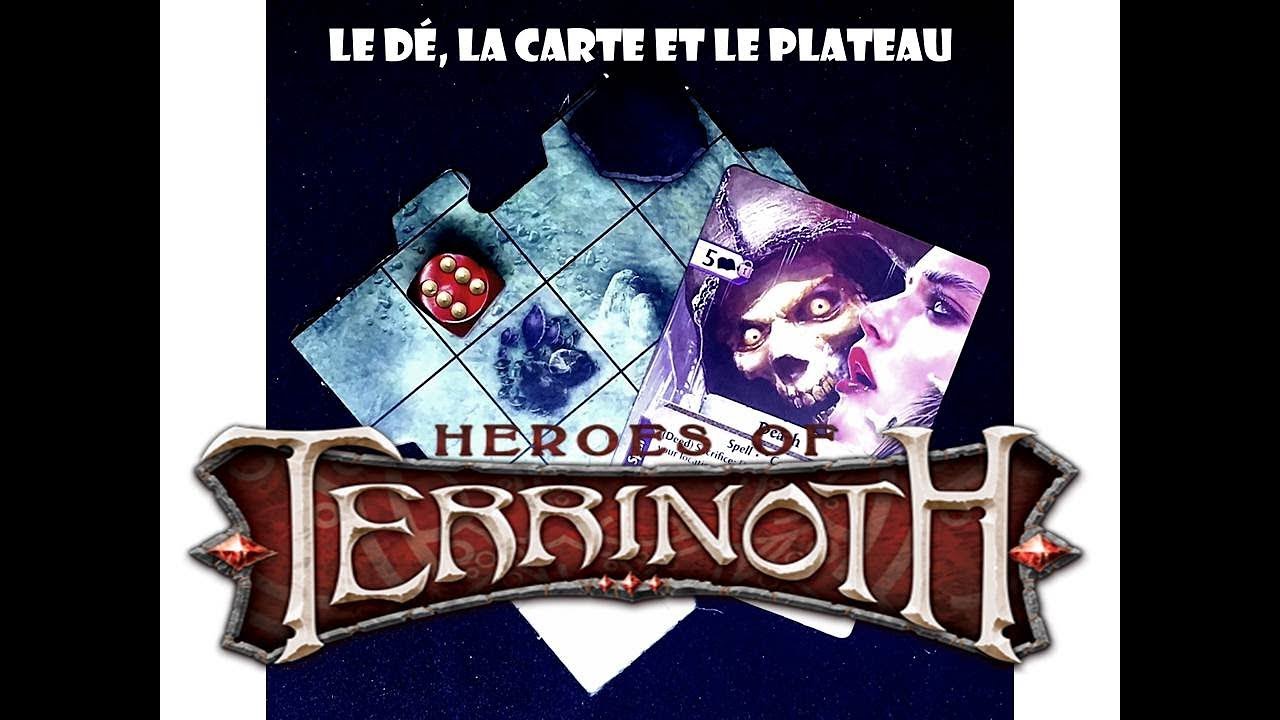 Heroes of Terrinoth : présentation et début de partie - YouTube