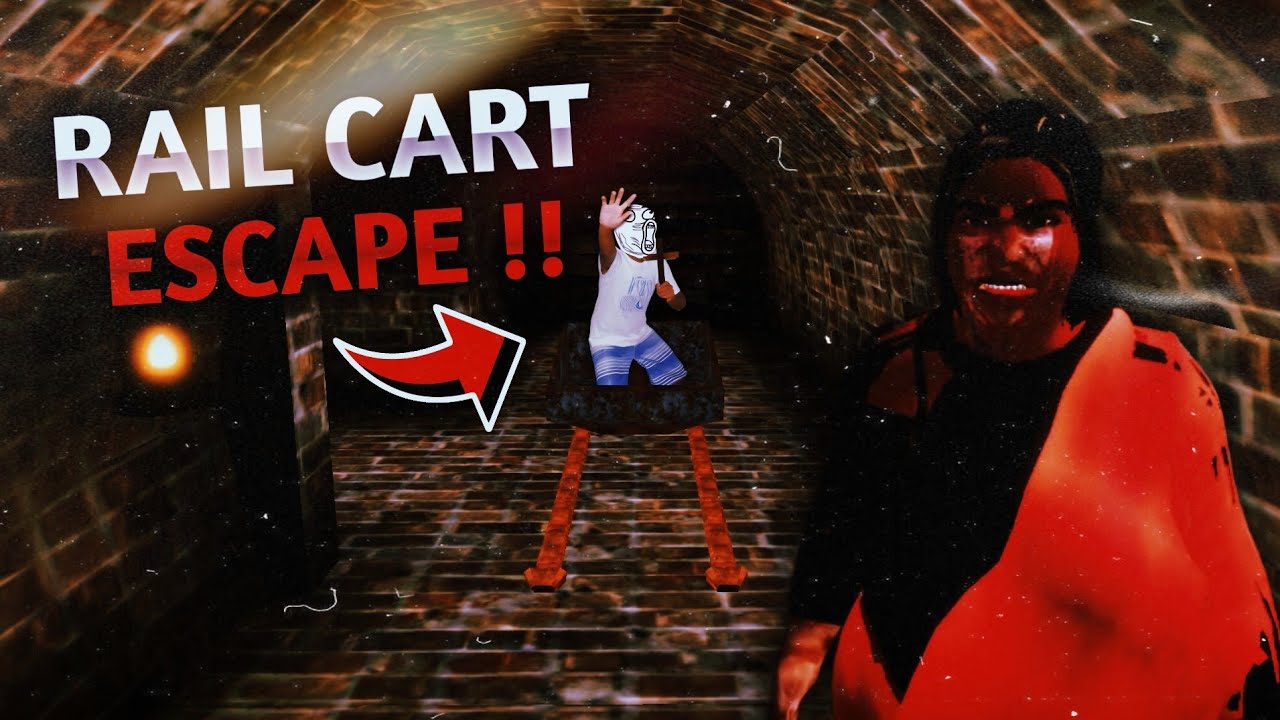 Rail Cart Escape In MANJULIKA INDIAN HORROR GAME | Prakyad - YouTube