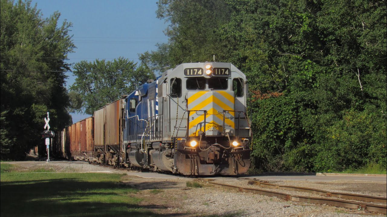 LSRC 1174 and LSRC 4306 with Train 326S chased from Alpena Mi to ...