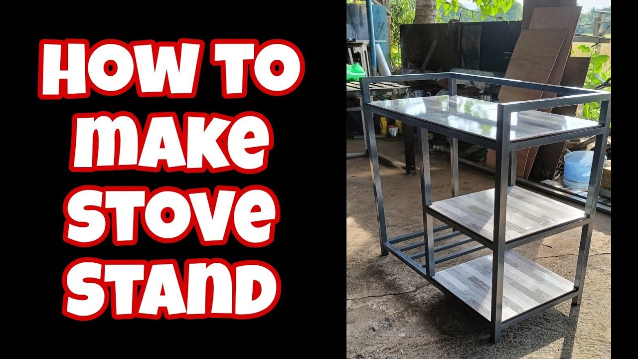how to make Stove Stand - YouTube