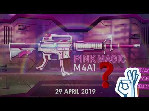 NEW GUN SKIN 🤫 M4A1 PINK MAGIC BEST SKIN EVER 😍😍😍😍 - YouTube