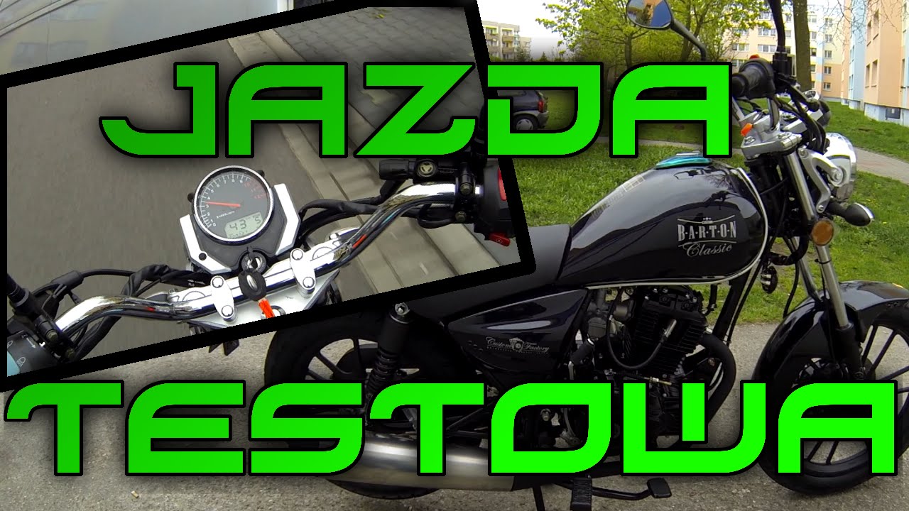 🔴 BARTON CLASSIC 125 | Prezentacja, brzmienie, Vmax | JAZDA TESTOWA #15 ...