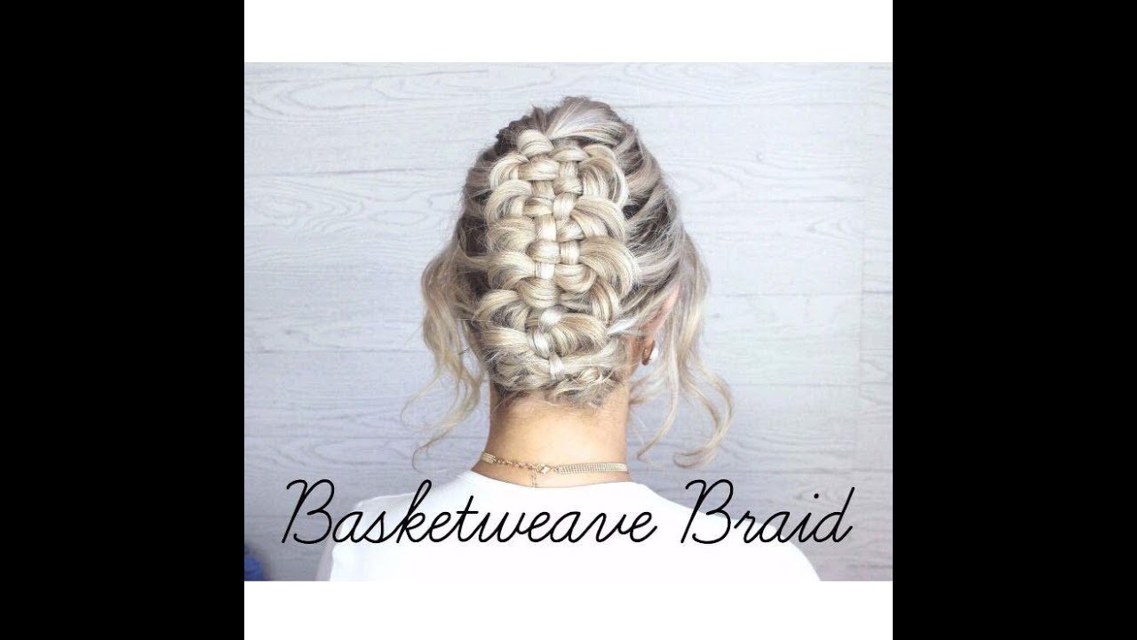 Basketweave Braid // How To Braid - YouTube