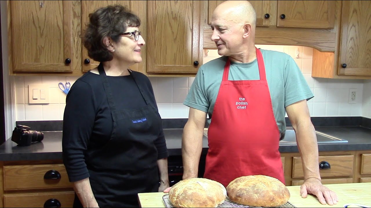 The Polish Chef goes to @Susanscookingschool for Peasant Skillet Bread ...