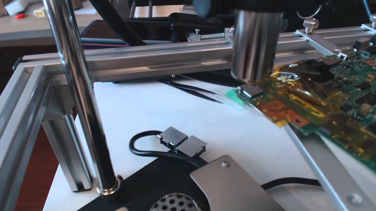 How to repair Asus Q550L loose broken faulty laptop dc jack socket ...