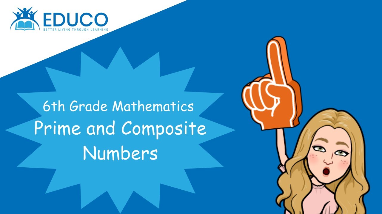 Prime and Composite Numbers - Grade 6 Math - YouTube