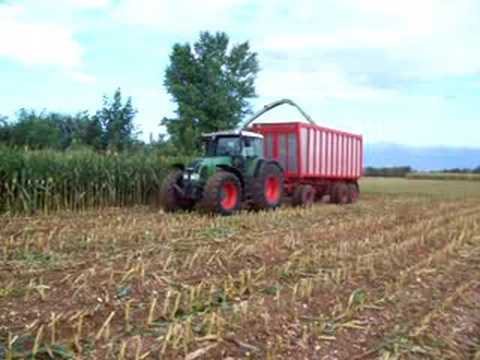 Fagan: claas jaguar 960 e Fendt 926...INSILATO MAIS 2008