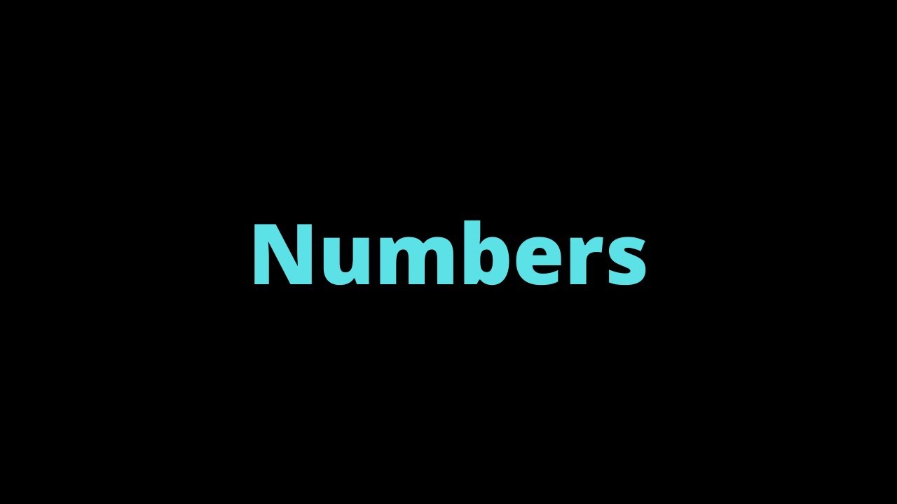 2 Numbers Samoan Youtube