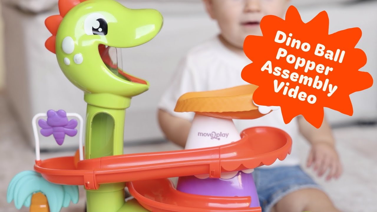 Dino Ball Popper Assembly Video by Move2Play - YouTube