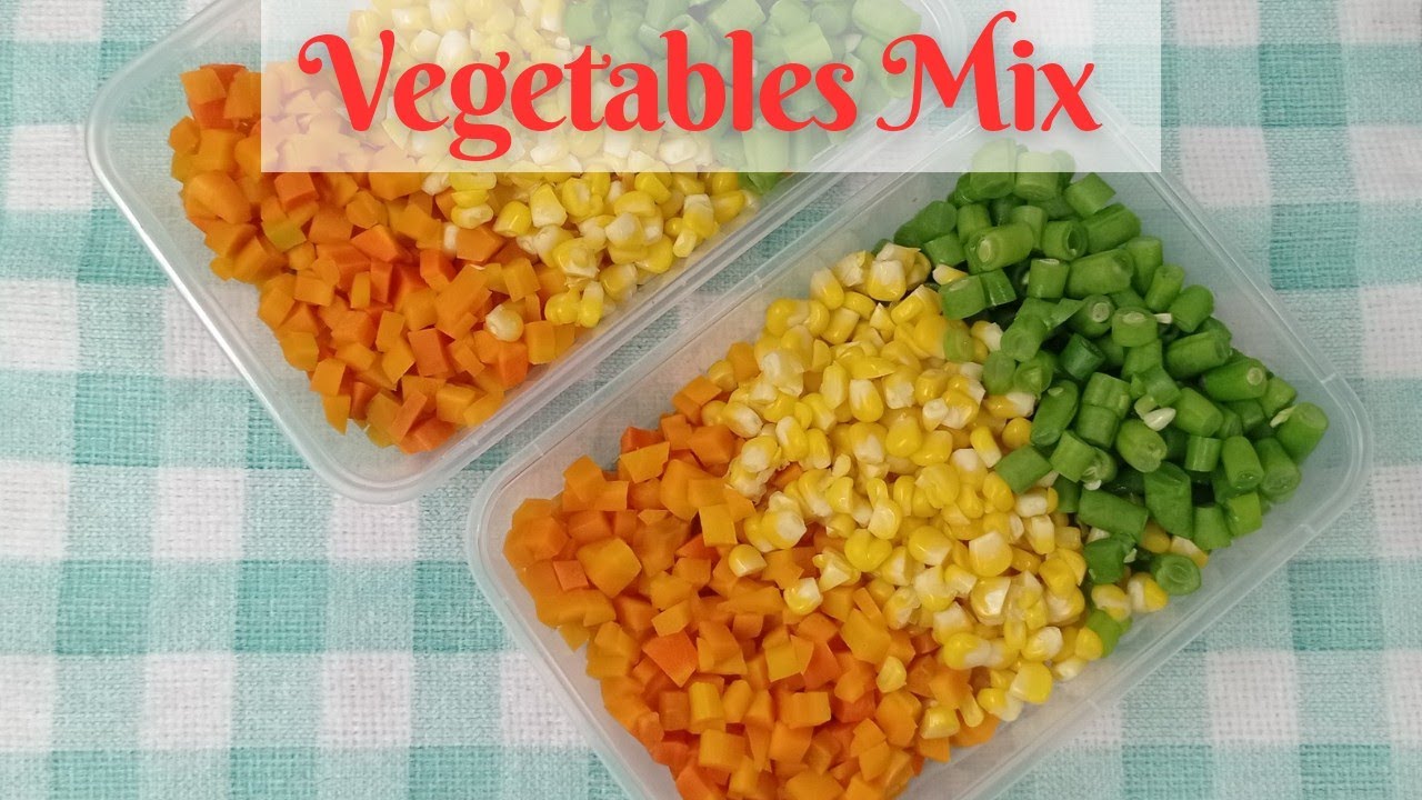 Bikin sendiri Vegetable Mix. Ide sayuran frozen untuk stok dirumah ...