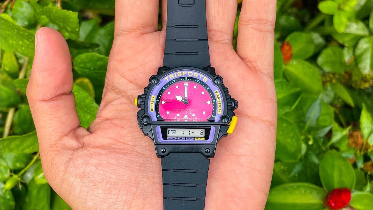 Vintage Casio Triasports TRI-10W review ️One of my personal favourite ...