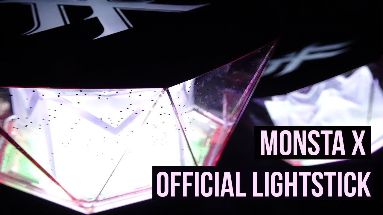 Monsta X OFFICIAL Lightstick Unboxing 🌸 + ANNOUNCEMENTS - YouTube