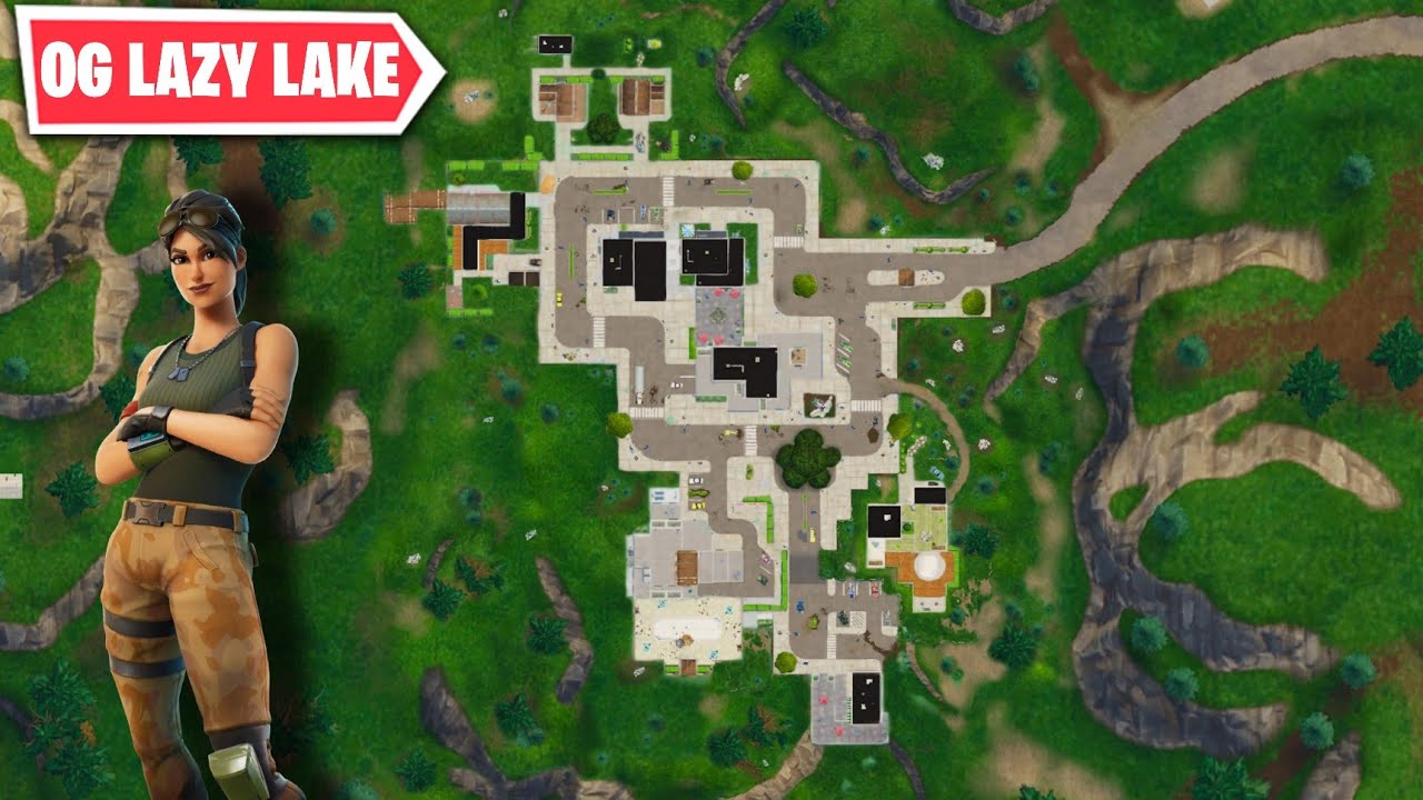 If LAZY LAKE Was OG!!! || Fortnite OG Chapter 2 Map Concept - YouTube
