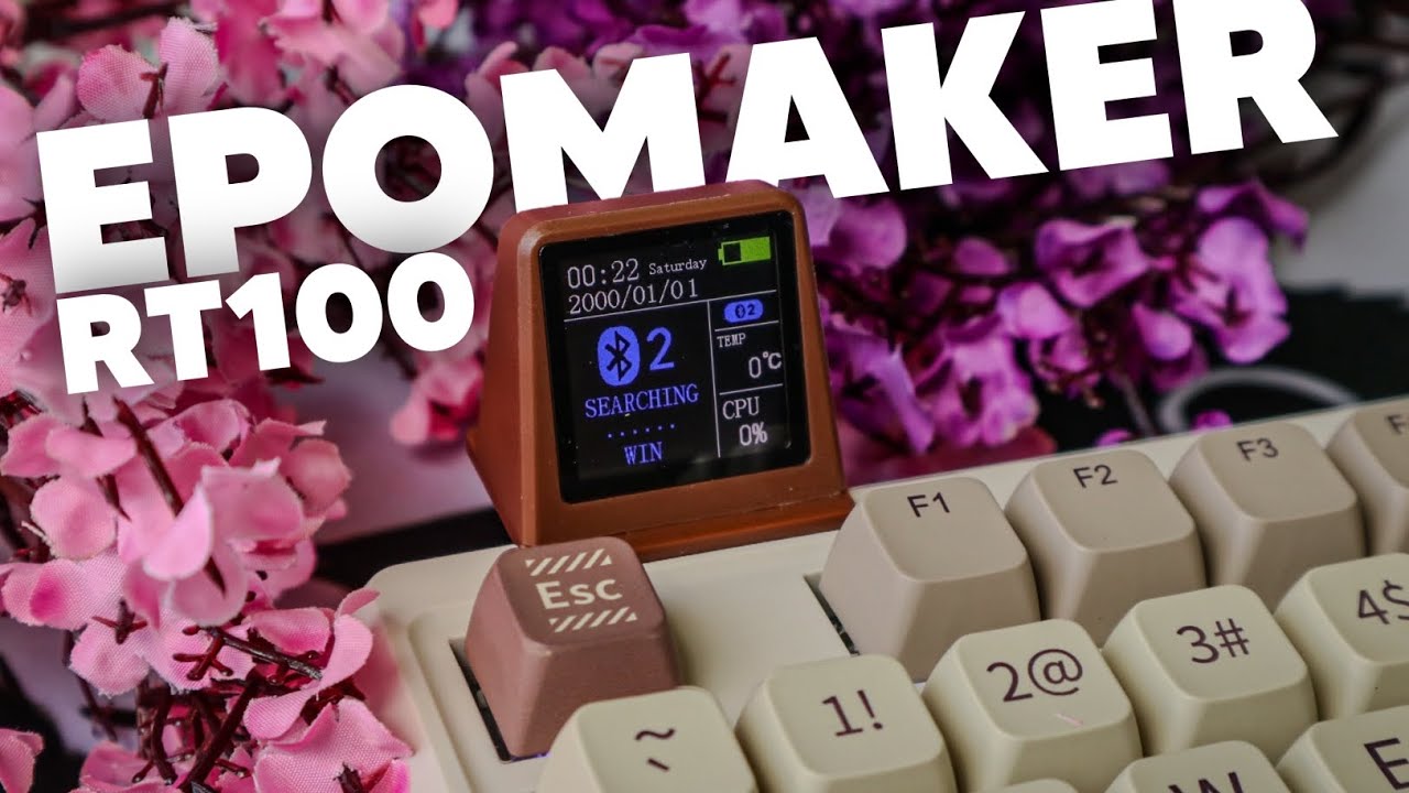 Epomaker RT100 Full Review - a Mini TV with Keyboard [English] - YouTube