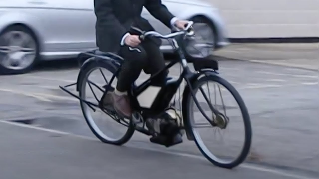 Working Dayton Autocycle for sale at Unique Auctions - YouTube