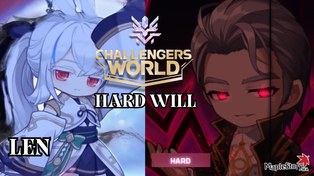 MapleStory Len/Ren Solo Hard Will Challengers World Season 2 赤瞳流浪者「蓮」挑戰 ...
