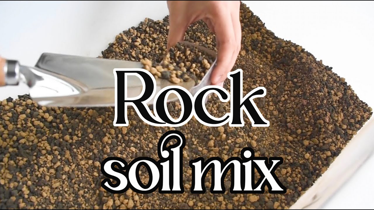 Rock soil mix - YouTube