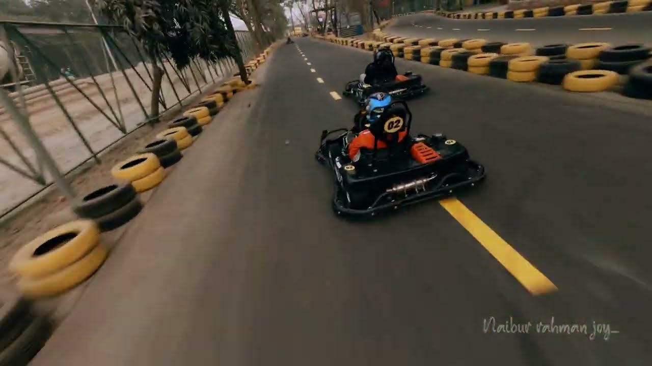Gocart Race Track In Bangladesh - YouTube