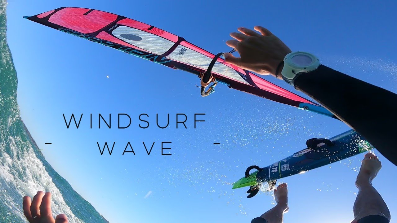 WINDSURF WAVE LA COUDOULIERE - C'était fort - Vlog - YouTube