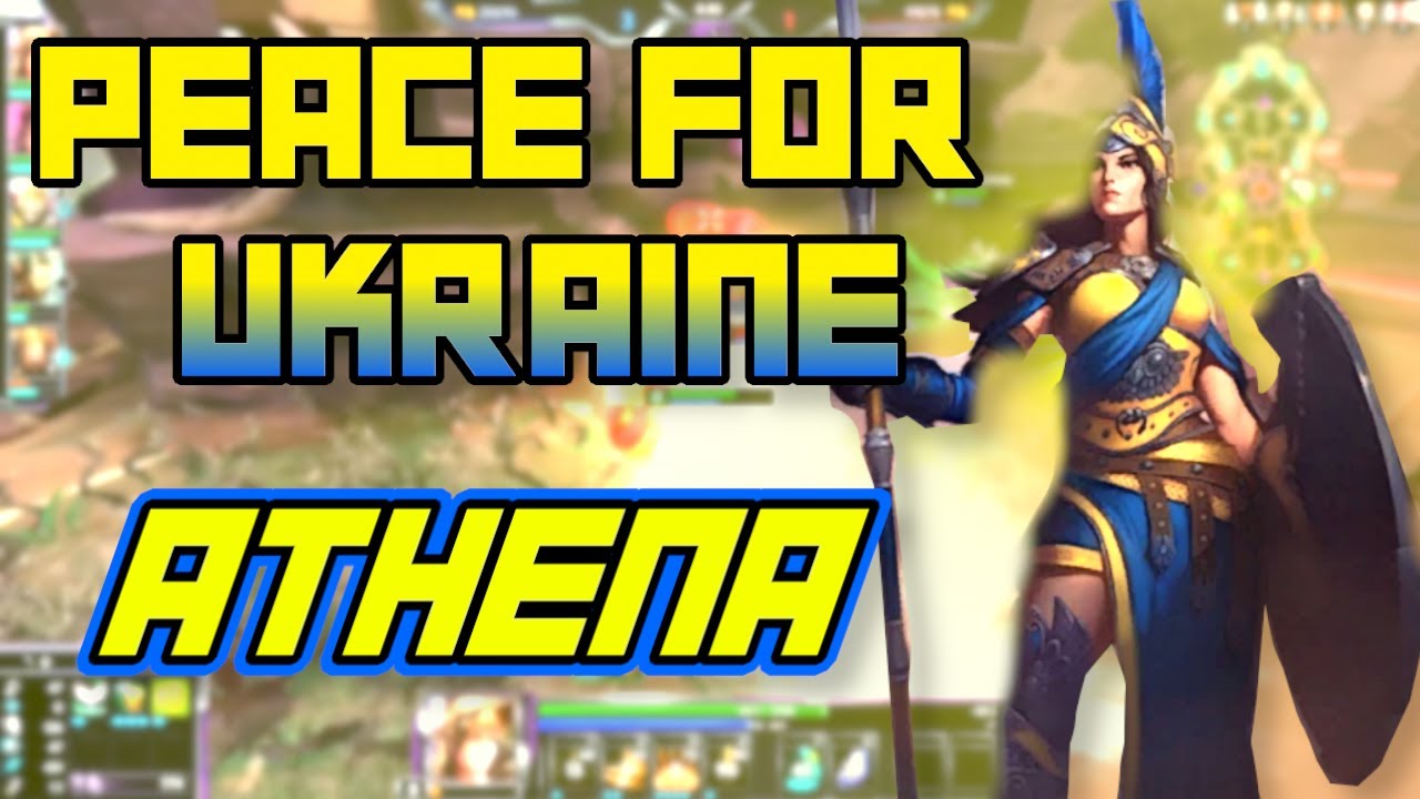 Peace For Ukraine Athena Skin | SMITE | Slash Game! - YouTube