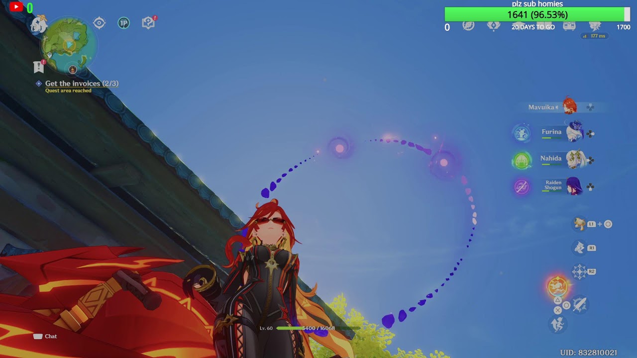 Mavuika Pyro Archon F2P Build Live - YouTube