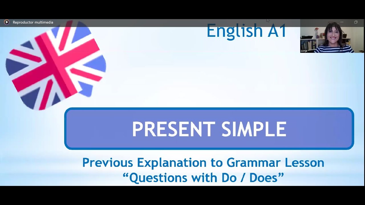 Lesson 1. Present Simple Explained to Spanish Speakers (Affirmative ...
