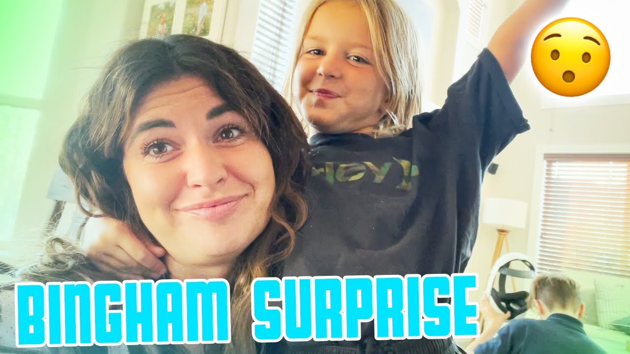 EPIC BINGHAM FAMILY SURPRISE REVEALED | SHOCKING SURPRISE MISSION - YouTube