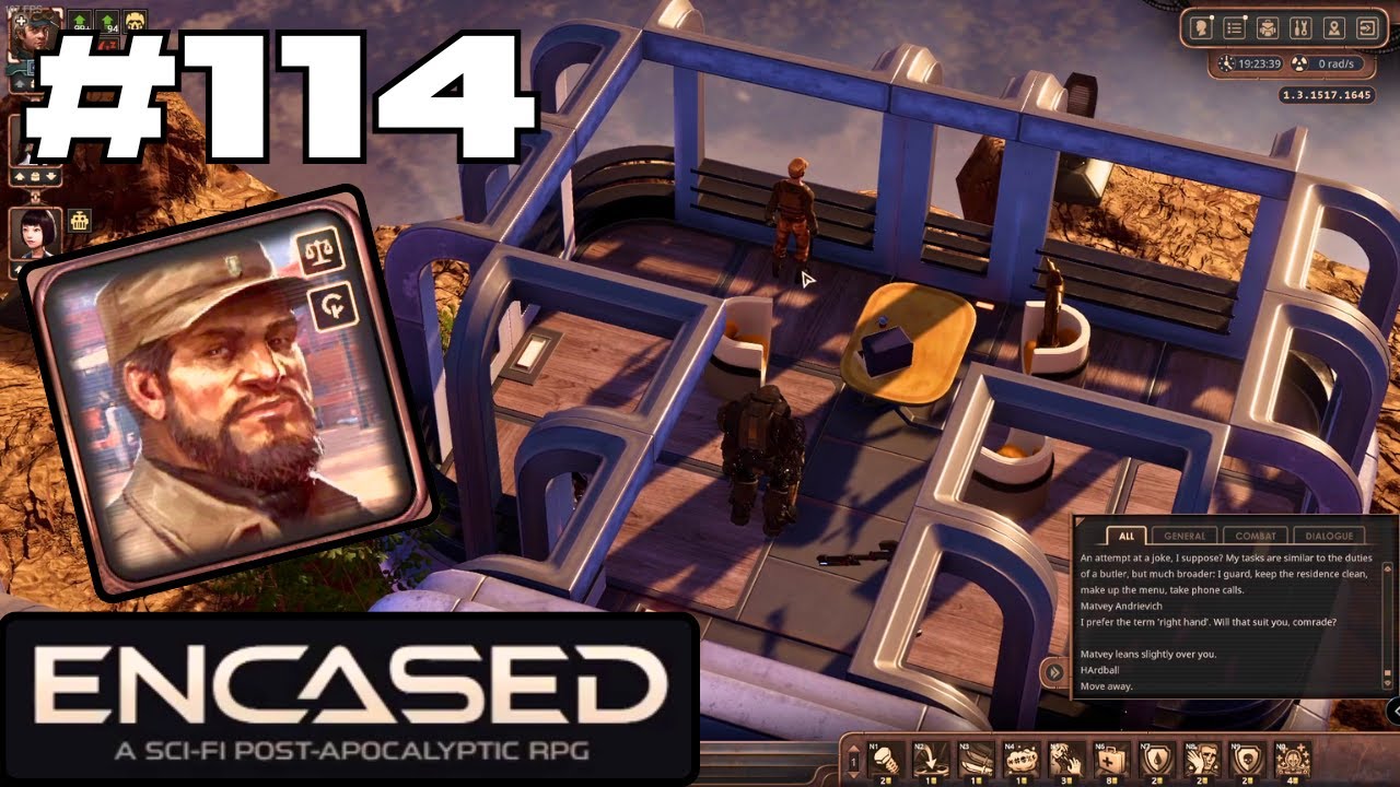 Let's Play Encased #114 Phalanx Boss Hieronymus Zemeckis Has a Job For ...