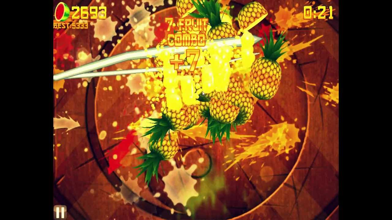 Fruit Ninja PC ARCADE - YouTube