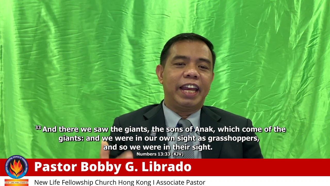 "Giants or Grapes" Pastor Librado - YouTube